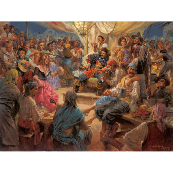The Band Played On by Andy Thomas | Official Pirate Party Print – Andy ...