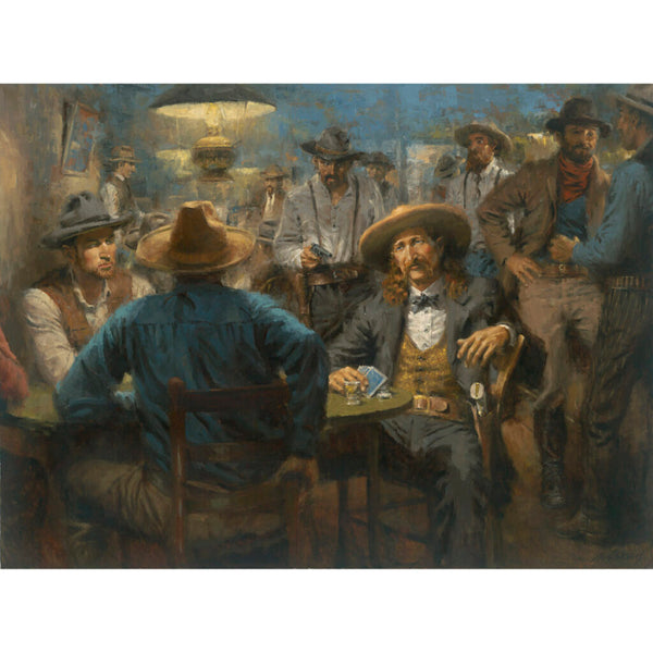 Historical Wall Art: Wild' Bill's Last Deal | Wild Bill Hickok Death ...