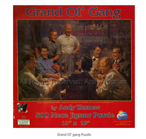 Grand Ol' Gang Puzzle – Andy Thomas Designs